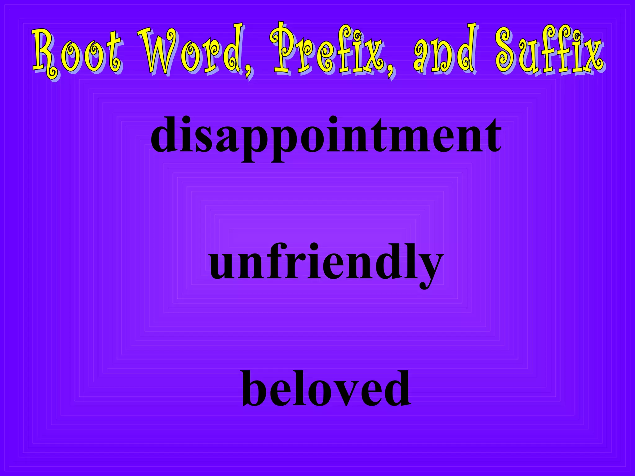 Prefixes | PPT