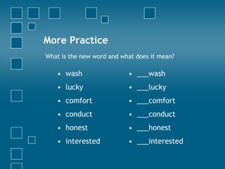 Prefixes | PPTX