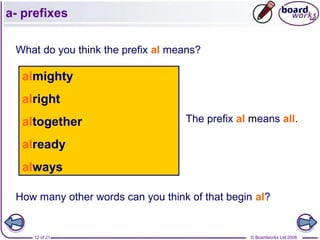 Prefixes | PPT