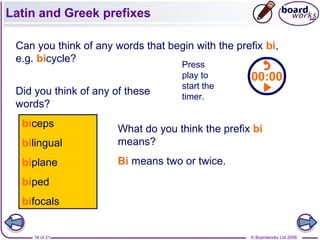Prefixes | PPT