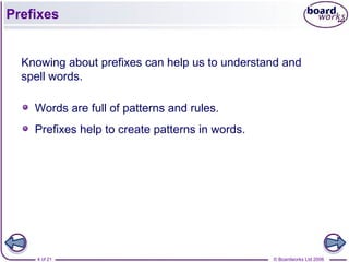 Prefixes | PPT