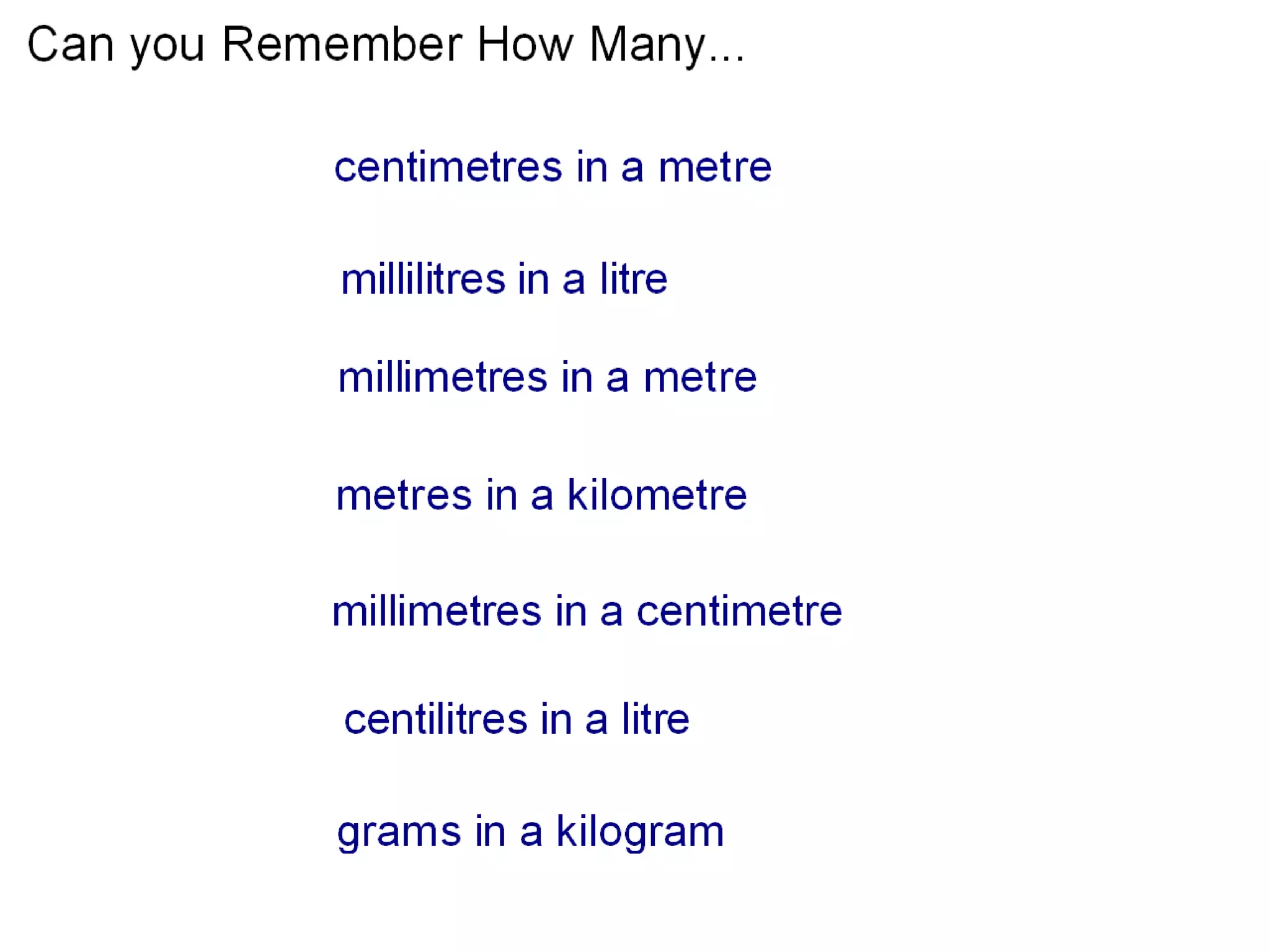 Metric Prefixes and Conversions | PDF