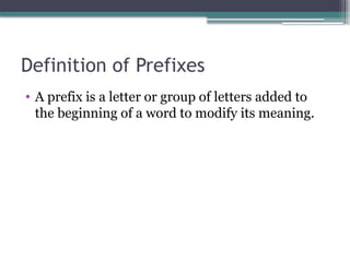 Prefixes and Roots derived from latin and greek.pptx