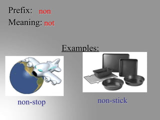 Prefixes and suffixes | PPTX