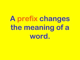 Prefixes and suffixes (1) | PPT