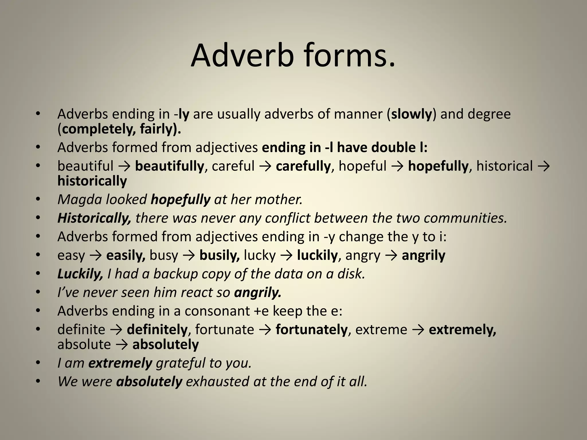 Prefixes and suffixes forming words | PPTX