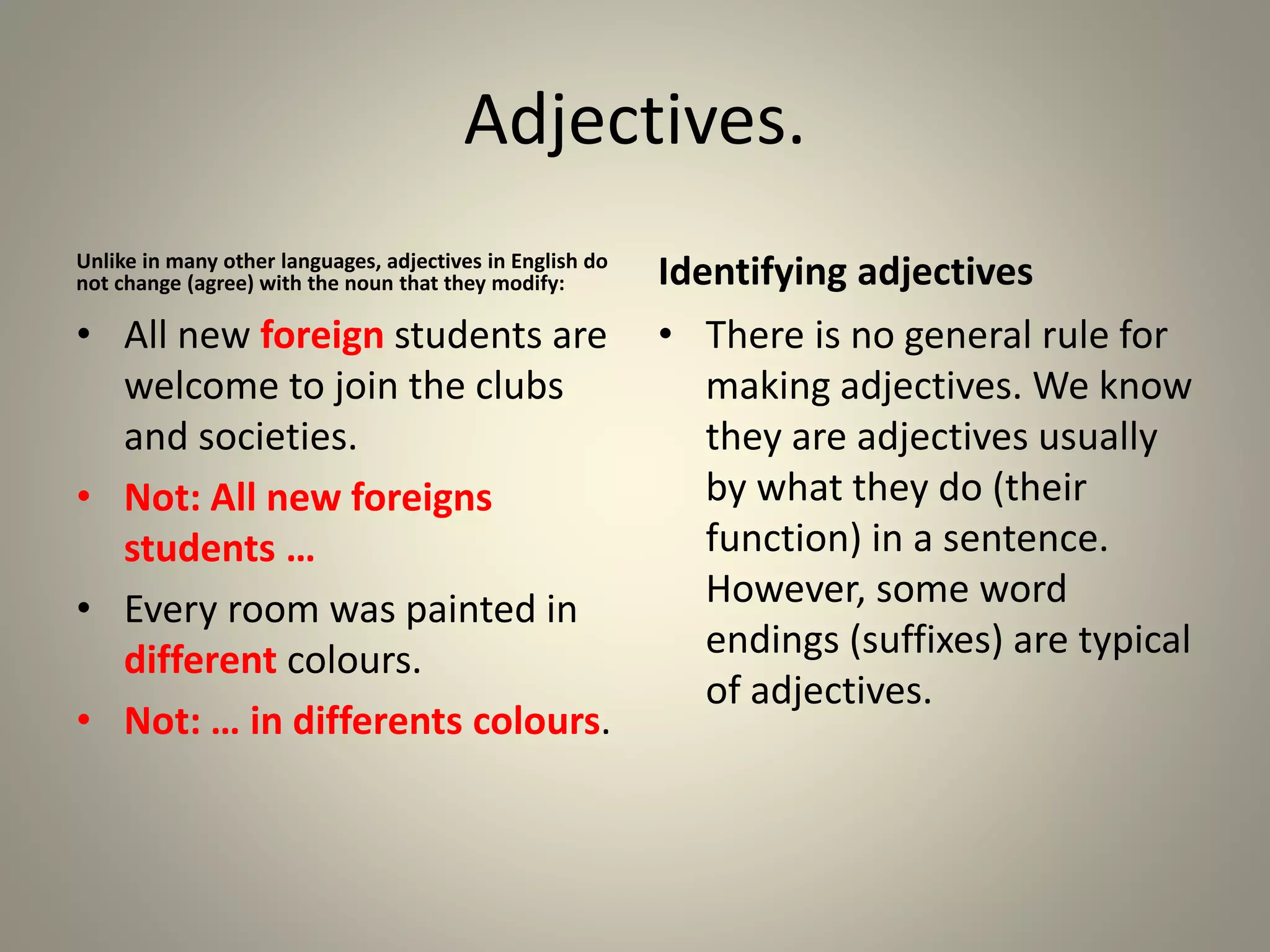 Prefixes and suffixes forming words | PPTX