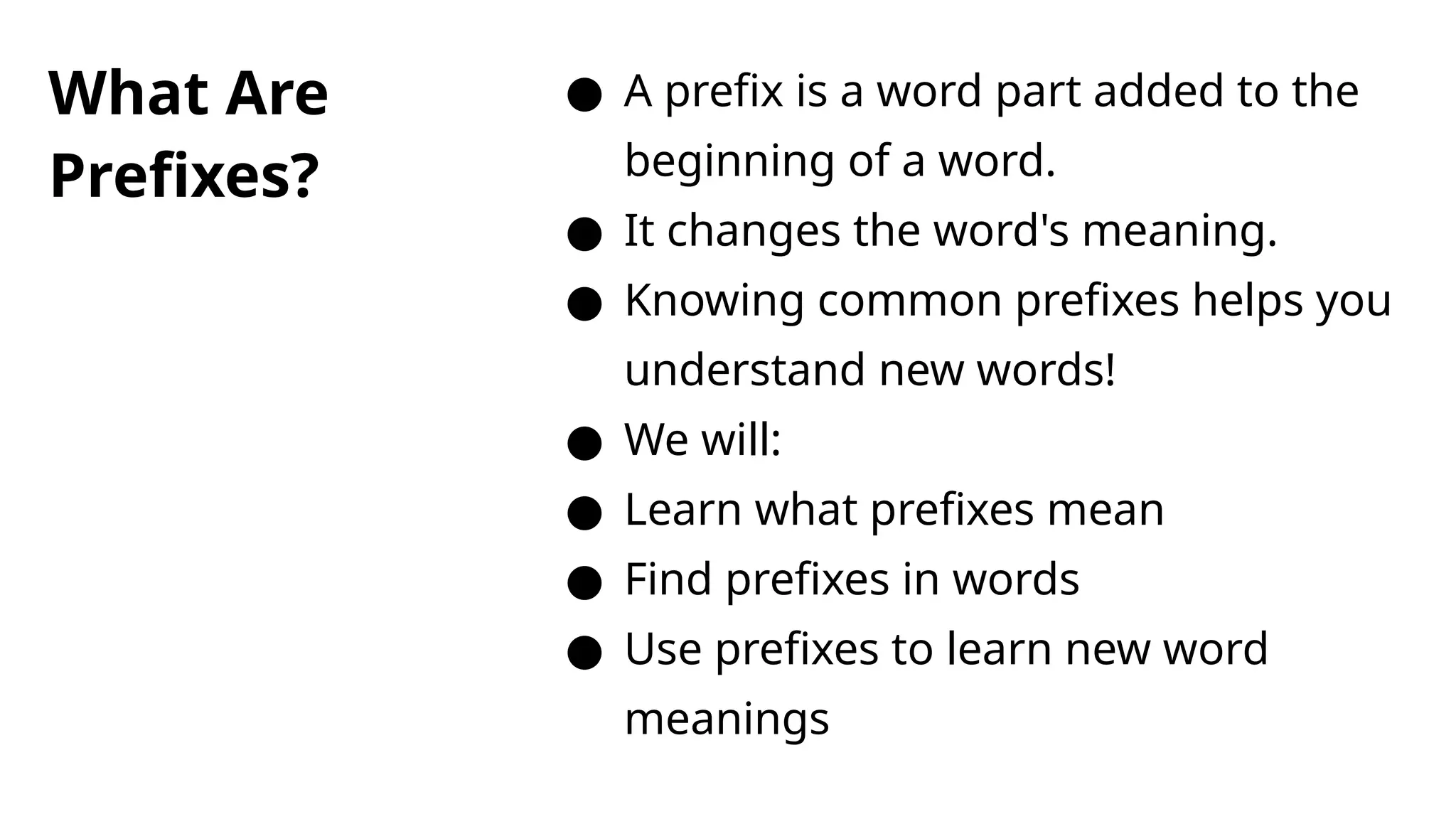 PrefixesandTheirMeaningsLessonSlideShowPresentationEDITABLE-1.pptx