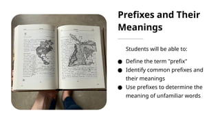 PrefixesandTheirMeaningsLessonSlideShowPresentationEDITABLE-1.pptx