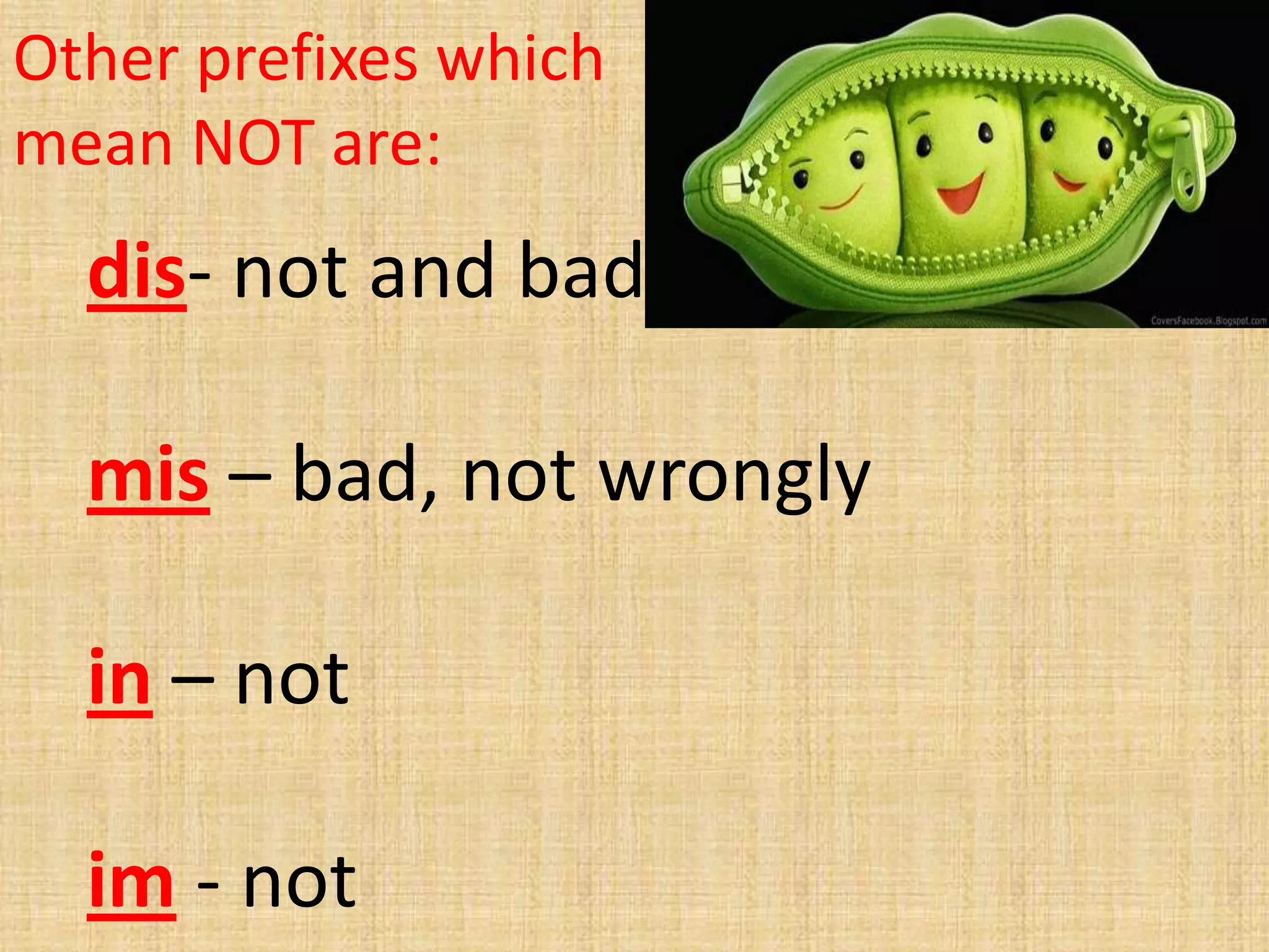 Prefixes gr. 2 reading | PPTX