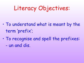 Prefixes | PPT