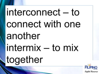 Prefixes related to position | PPT