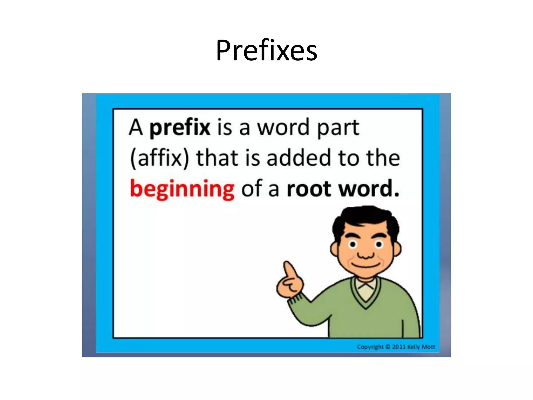 Prefixes, suffixes and root words | PPT