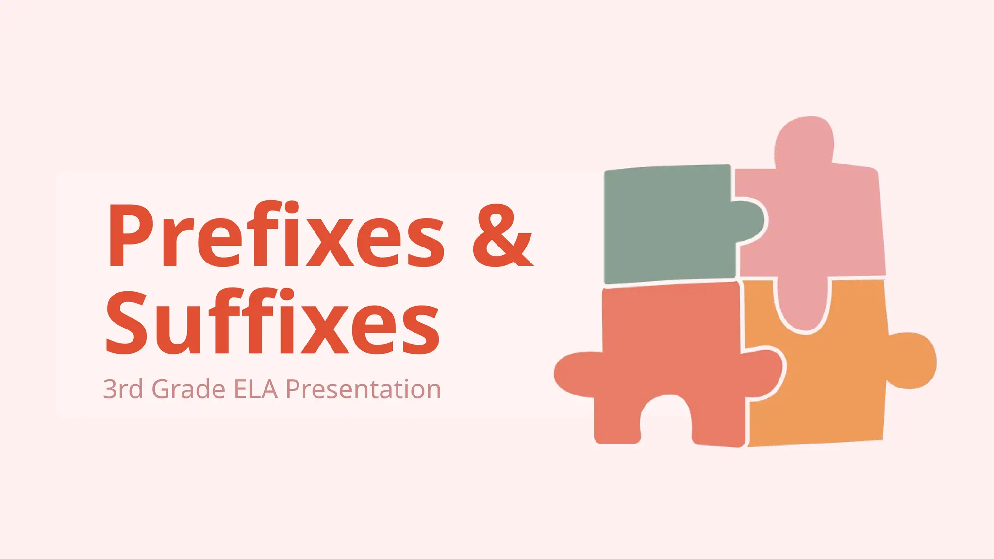 Prefixes & Suffixes Education Presentation in Pastel Playful Style.pptx