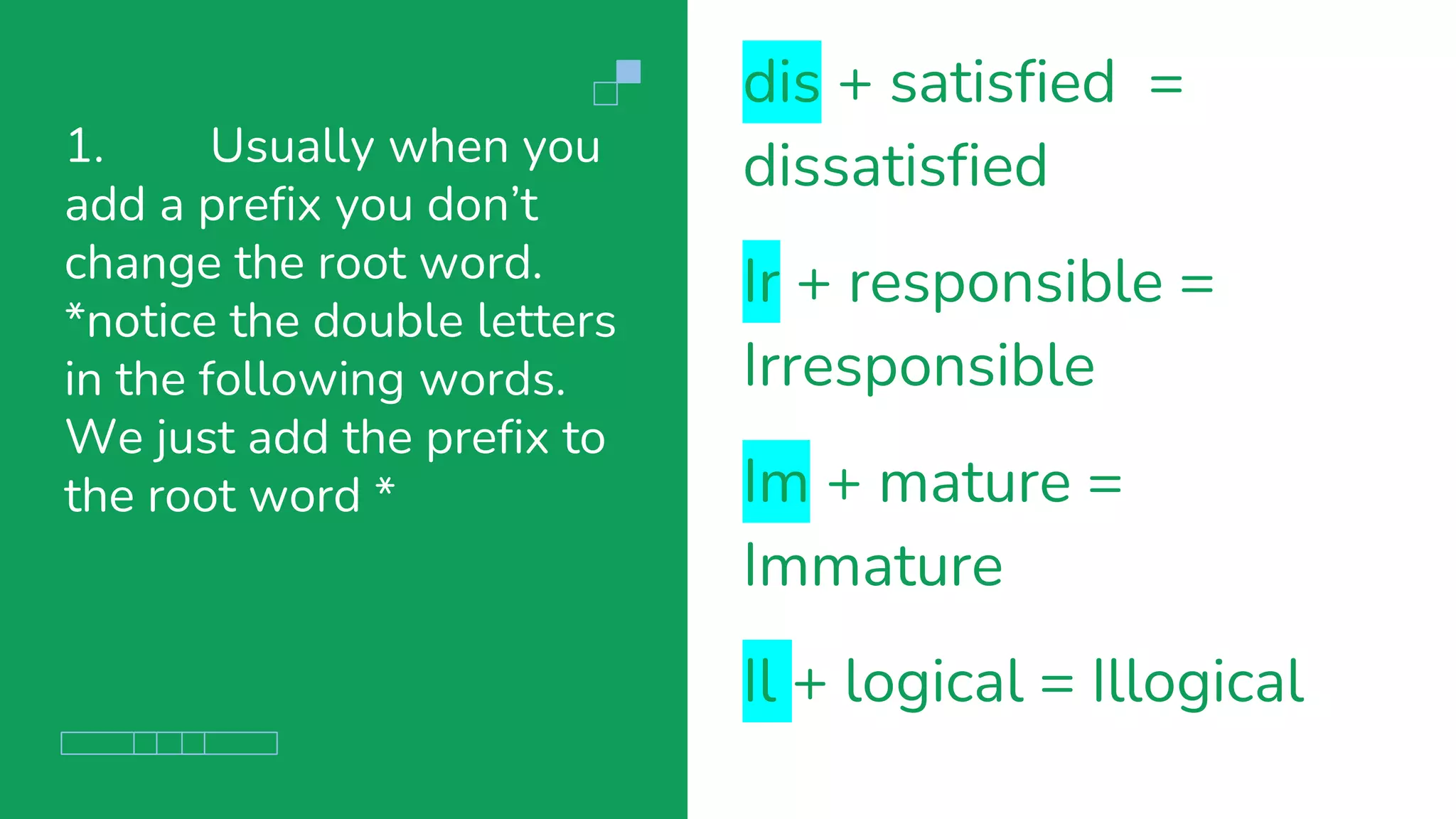 Prefixes with adjectives | PPTX