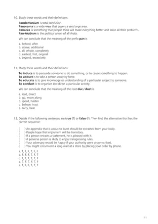 Prefixos e sufixos em ingles | PDF