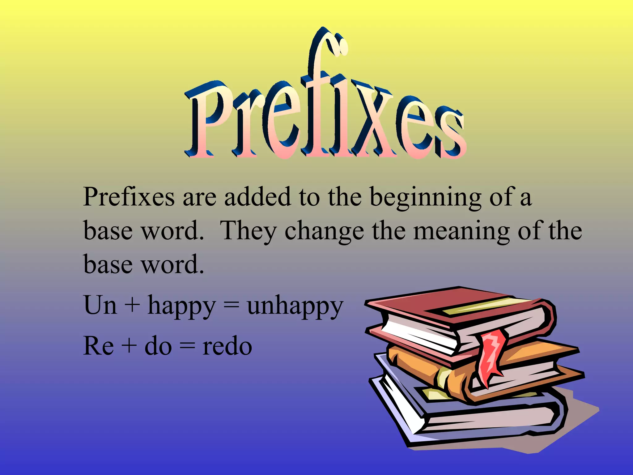 Prefix, suffix, and base words | PPT