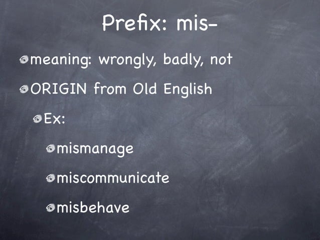 Prefix, Suffix, Base Words | PPT