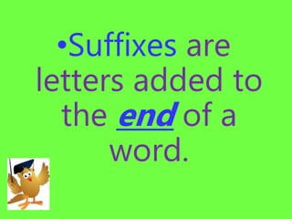 PrefixSuffixPowerPoint3rdGrade.ppt