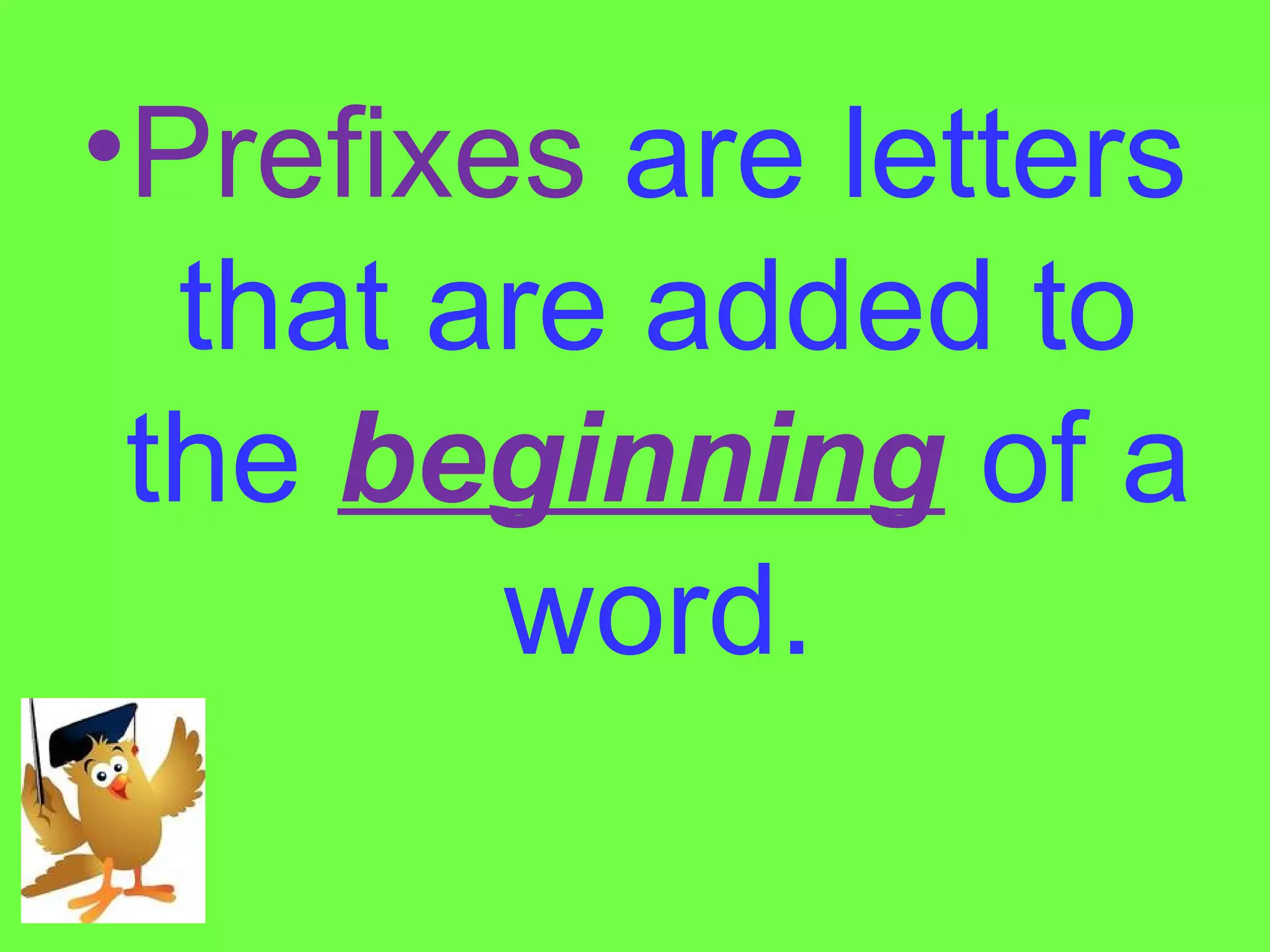 Prefix & Suffix | PPT