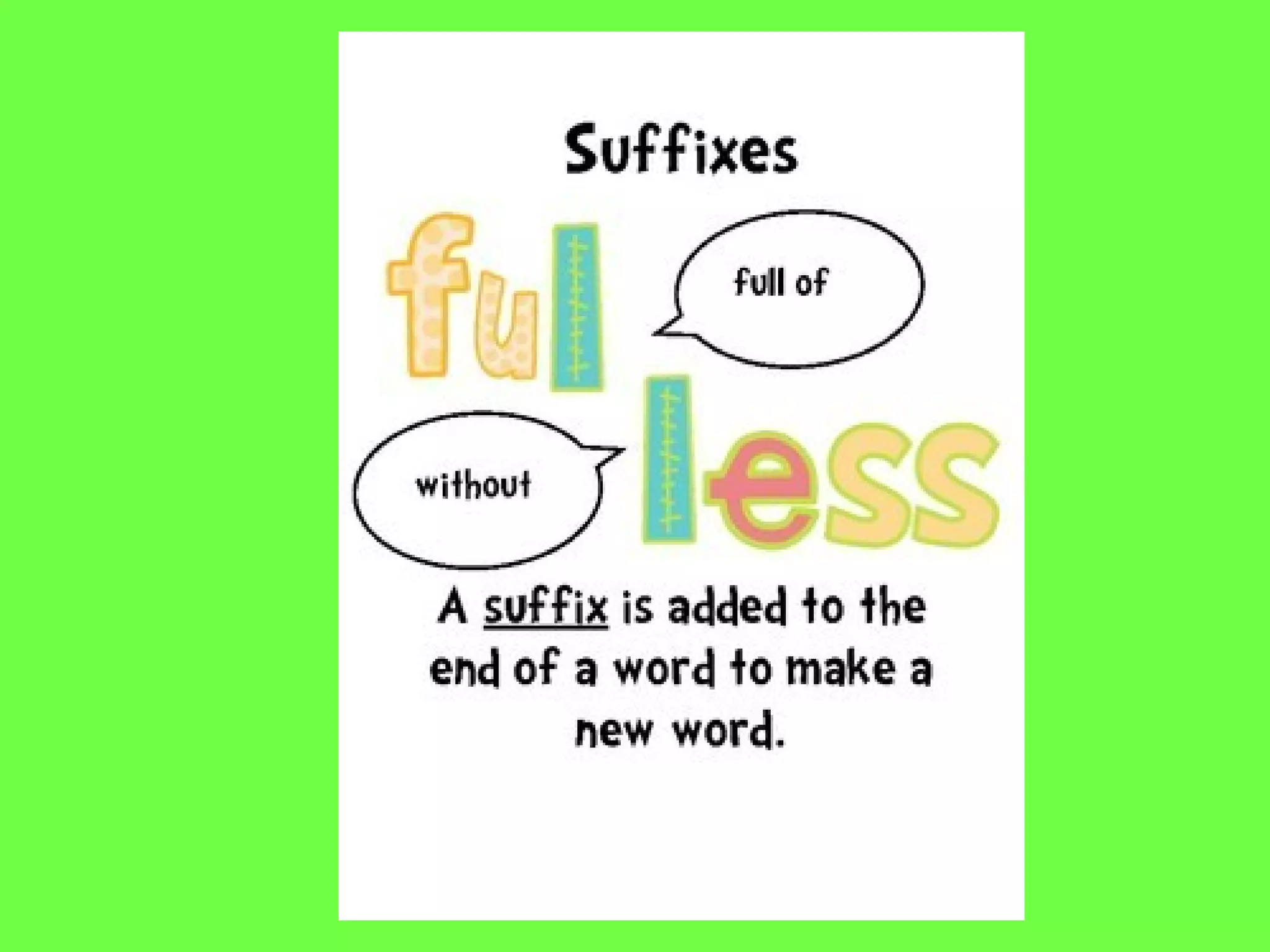 Prefix & Suffix | PPT