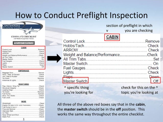 Preflight Inspection (Groups B/D) | PPTX | Air Travel | Travel Type