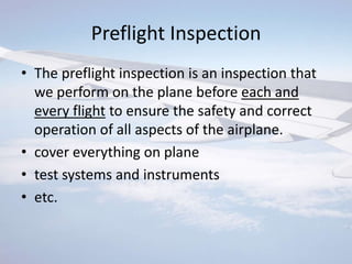 Preflight Inspection (Groups B/D) | PPTX