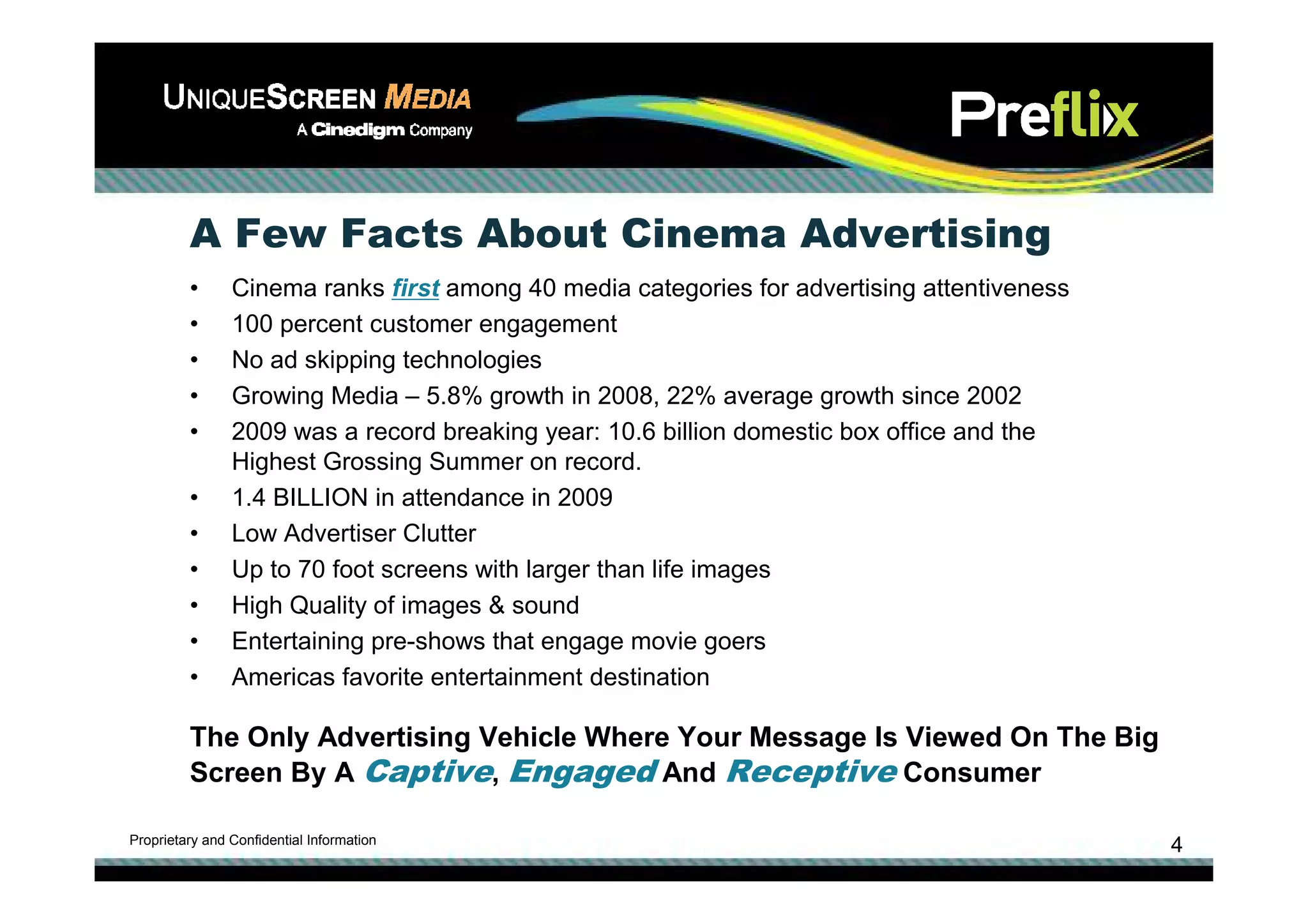 Preflix Cinema Presentaion 10 26 10 | PPT