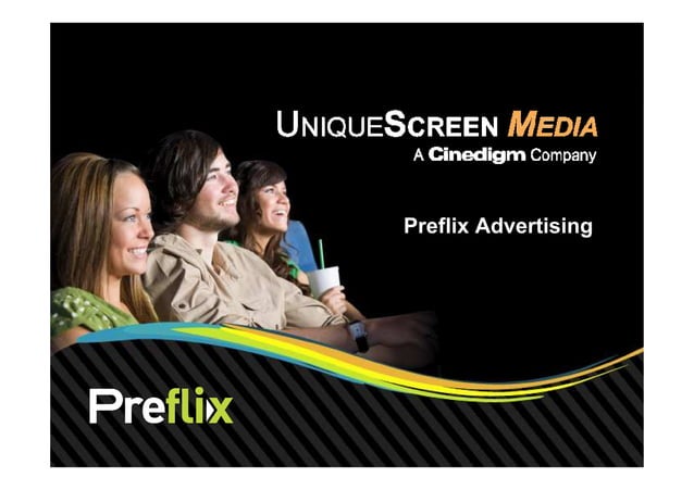 Preflix Cinema Presentaion 10 26 10 | PPT
