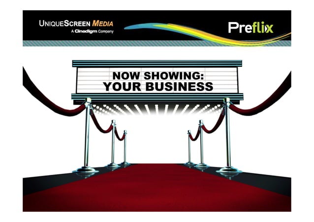 Preflix Cinema Presentaion 10 26 10 | PPT