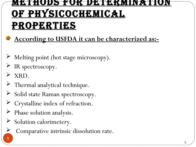 preformulation study | PPT