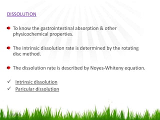 preformulation | PPTX