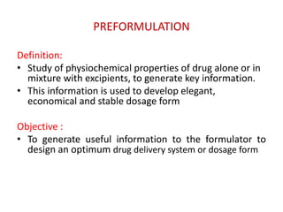 Preformlation | PPTX