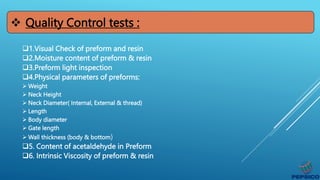 Preform Manufacturing Plant -new.pptx