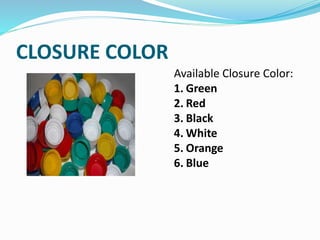 Preform portfolio including price | PPTX