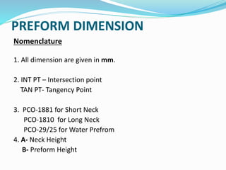 Preform portfolio including price | PPTX