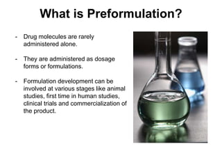 (Preformulaion works) | PPT | Pharmaceutical Drugs | Medical Health