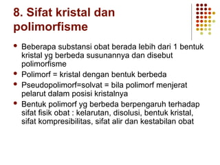 pre formulasi dalam merancang pengembangan obat | PPT