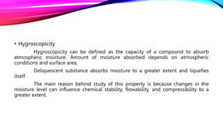 preformulatiom of drugs and it's characterization. | PPTX