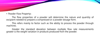 preformulatiom of drugs and it's characterization. | PPTX