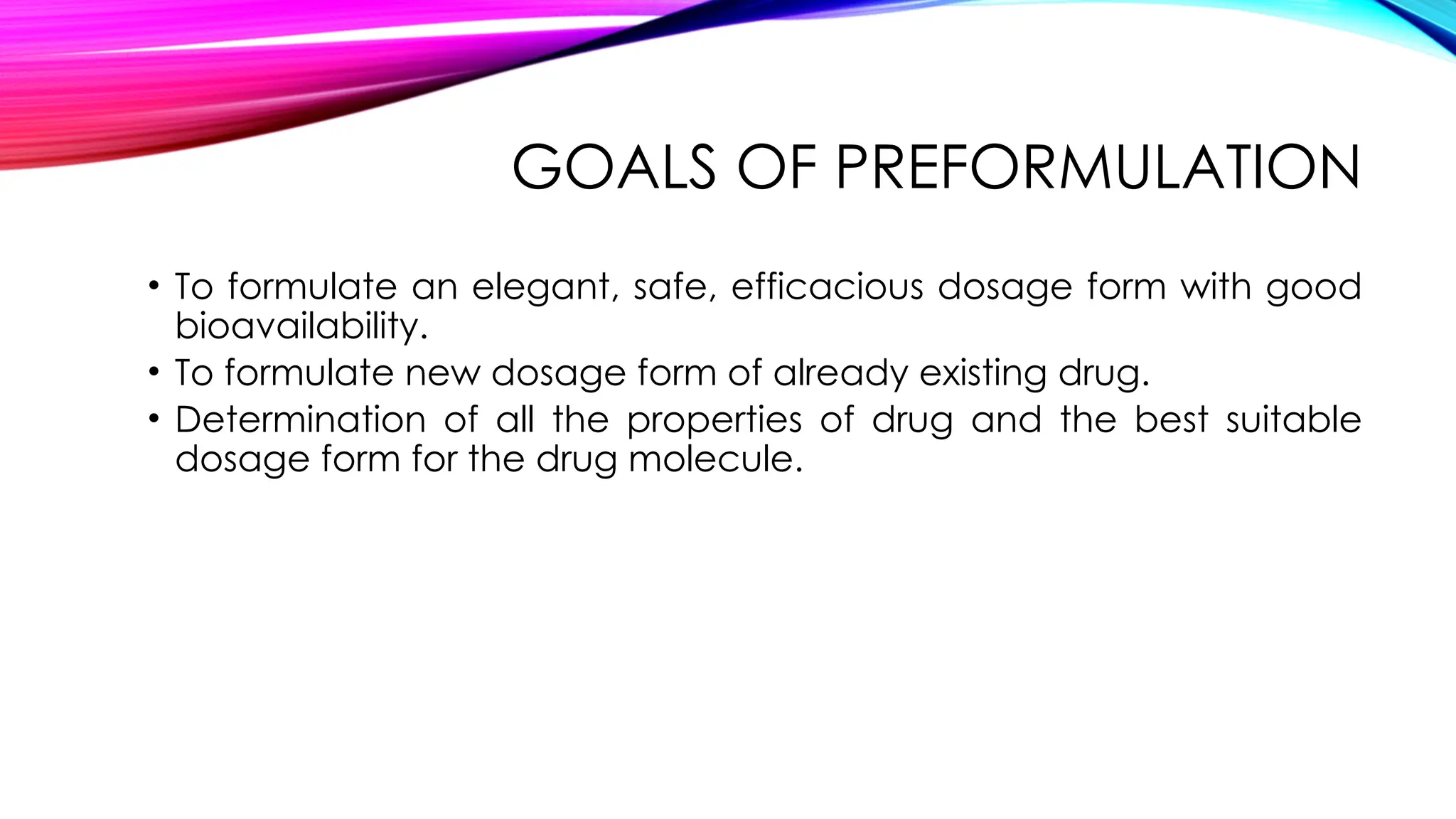preformulation study during drug development .pptx