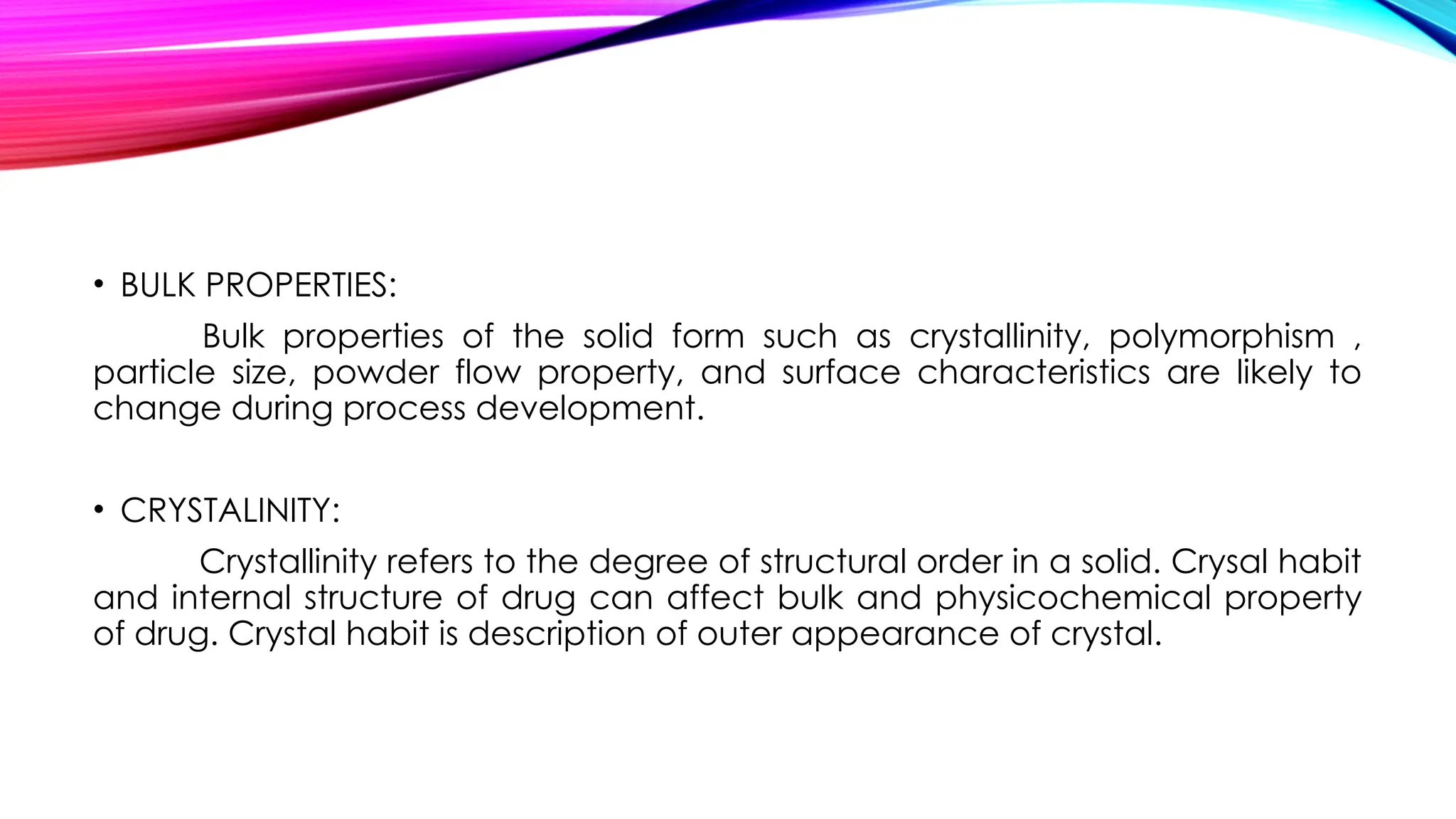 preformulation study during drug development .pptx