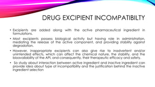 preformulation study during drug development .pptx