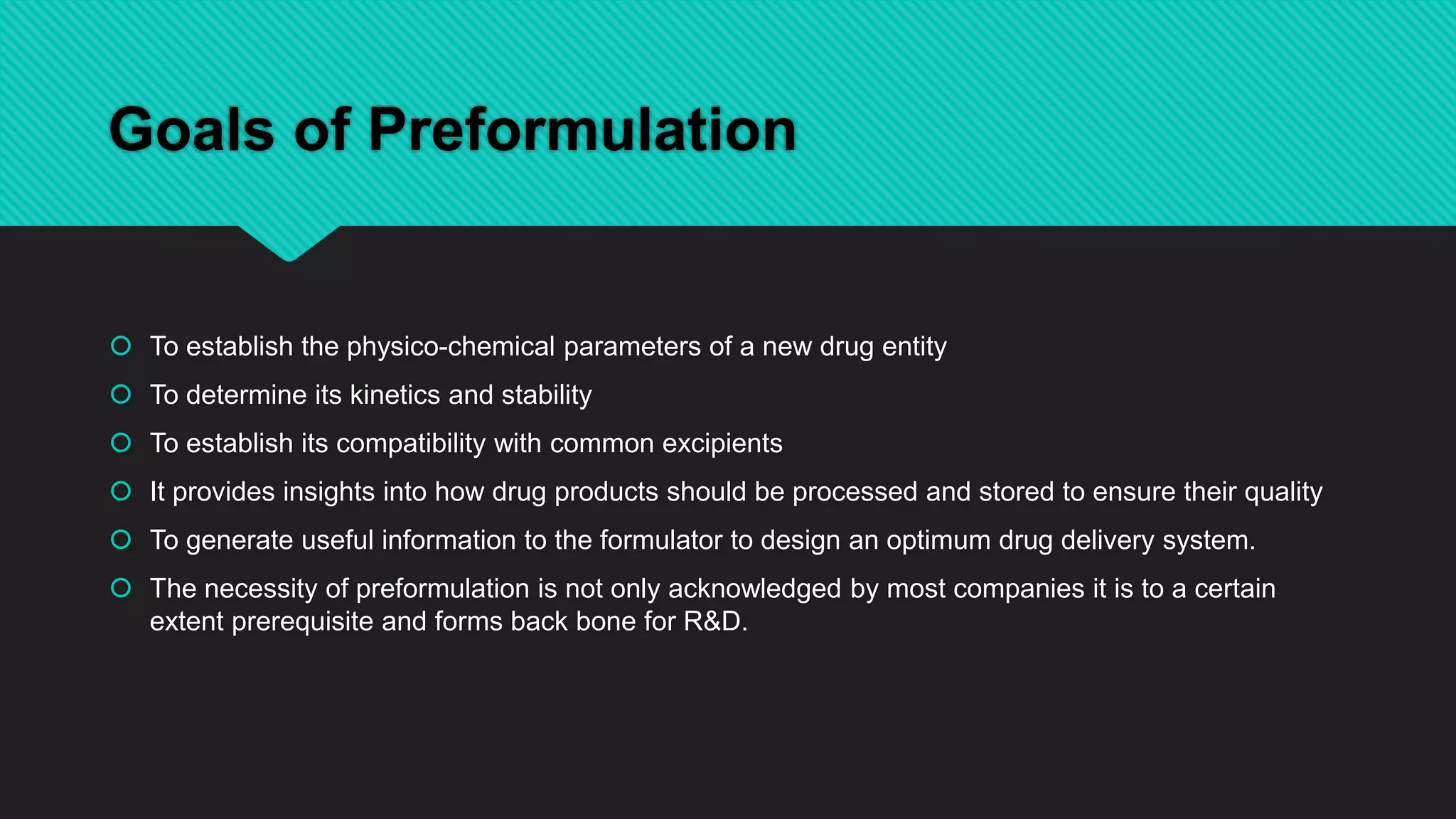 Preformulation | PPT