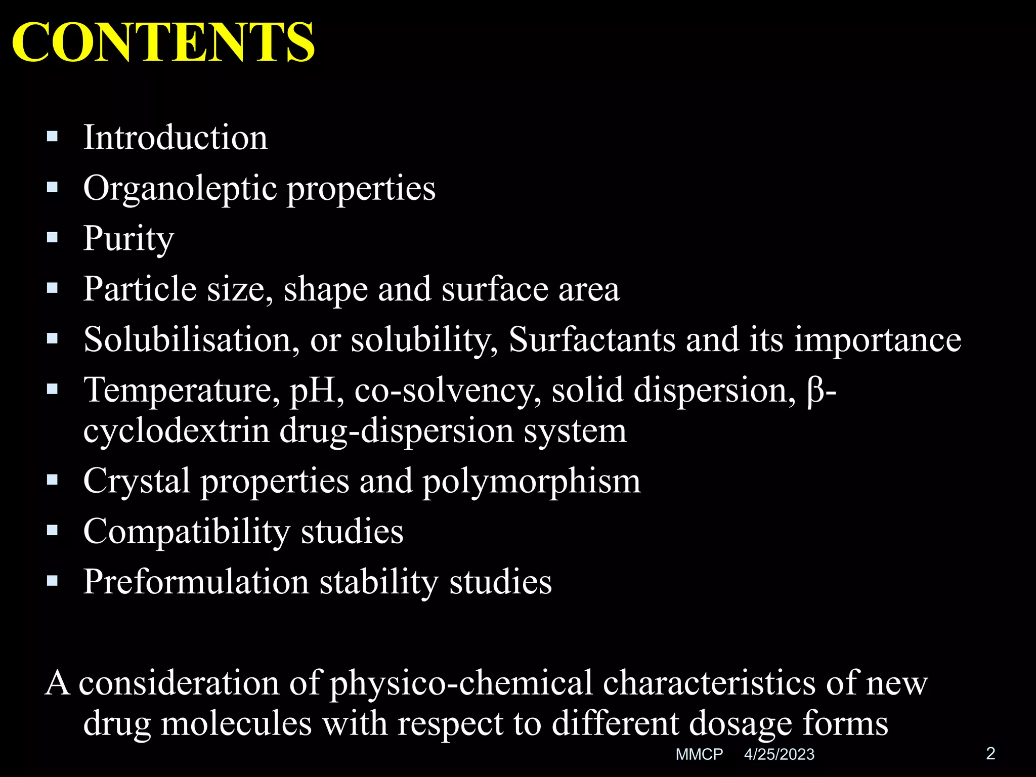 PREFORMULATION.ppt