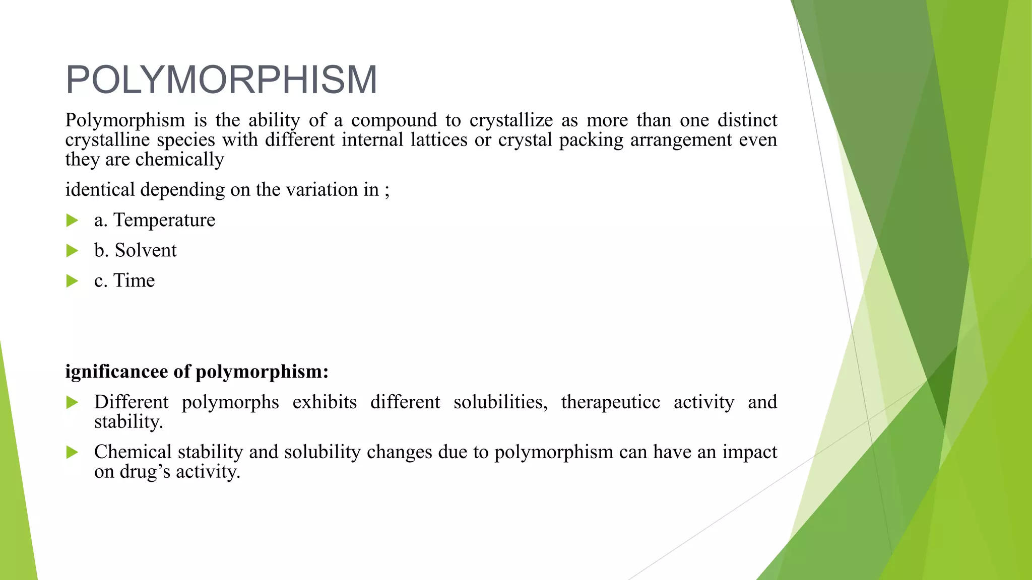 Preformulation and physicochemical property of the drug | PPTX