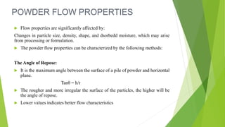 Preformulation and physicochemical property of the drug | PPTX