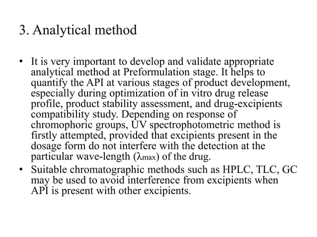 Preformulation and product development | PPTX | Pharmaceutical Drugs ...
