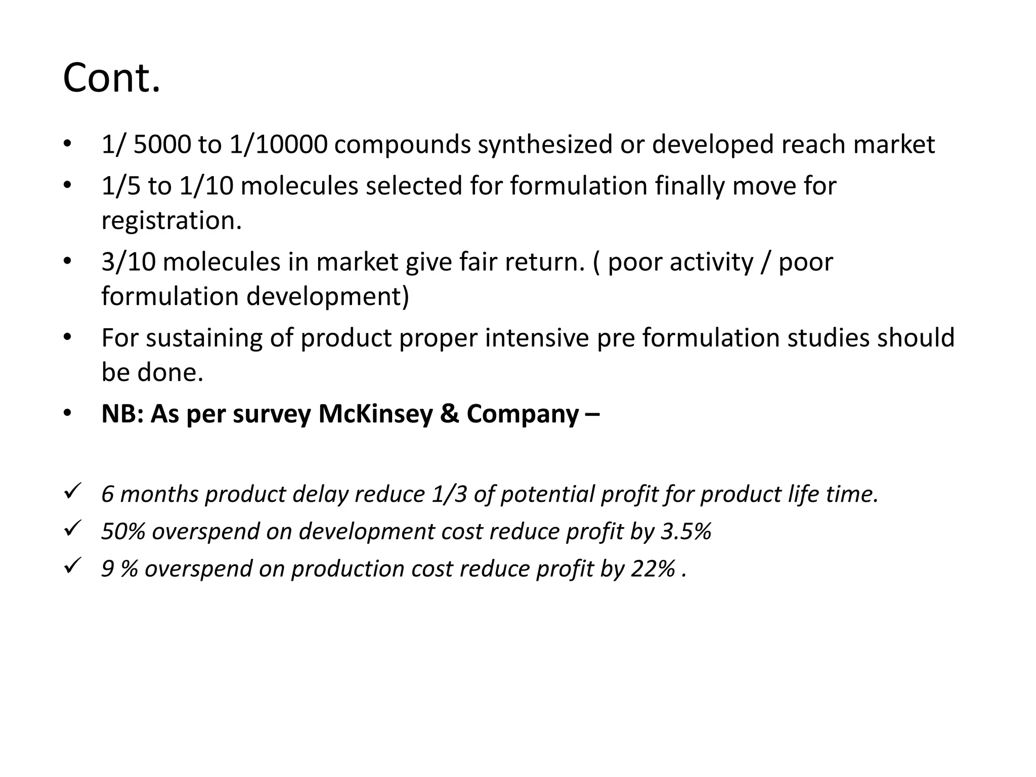 Preformulation a overview of product development | PPTX