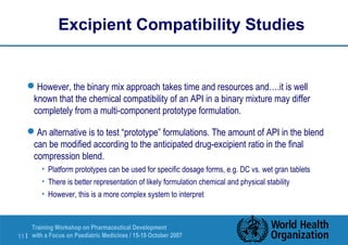 Preformulation en | PPT